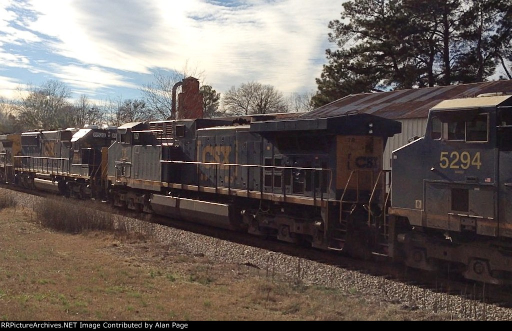 CSX SD50-2 8528 and AC44CW 78